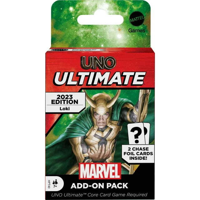 UNO ULTIMATE MARVEL Card Game Add-On Pack Loki Character Deck $23.99 ...