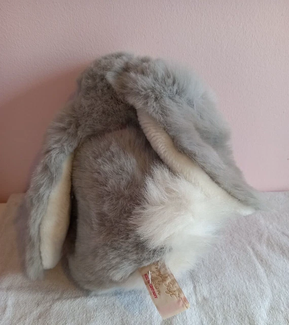 KEEL PATCHFOOT GREY Rabbit Bunny Soft Toy Easter Simply Soft Plush £14. ...