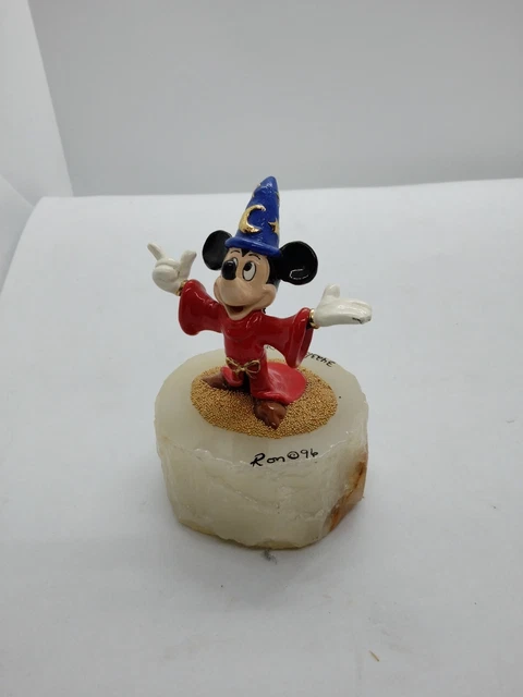 DISNEY RON LEE Mickey Mouse The Sorcerer’s Apprentice SIGNED by ARTIST ...