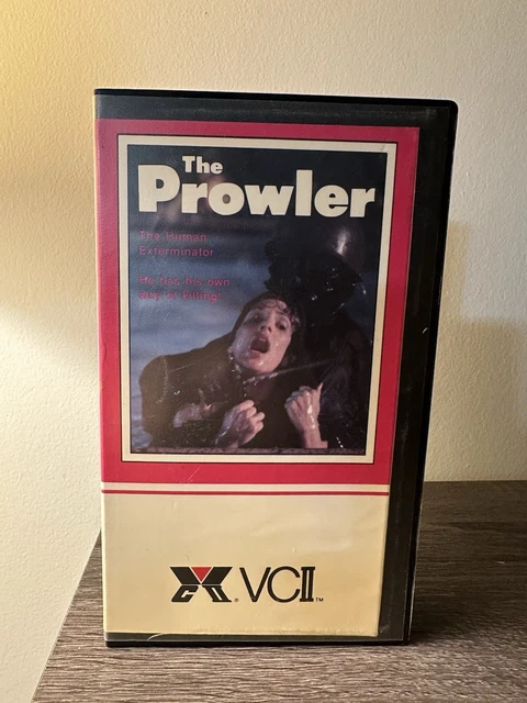 THE PROWLER VHS Vcii Video 80'S Slasher Horror Gore Cape May Nj Tom ...