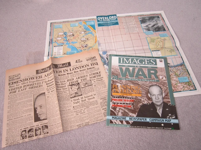 IMAGES OF WAR magazine ,Map and Reprint newspaper,issue 28, Planning ...