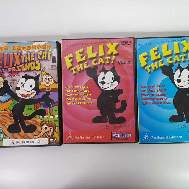 FELIX THE CAT Vol 1 2 & Friends DVD Family Children Animated TV Series ...