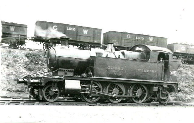 RAILWAY PHOTO GWR 45XX Class 2-6-2T No 4551 Bristol St Philips 1929 by ...