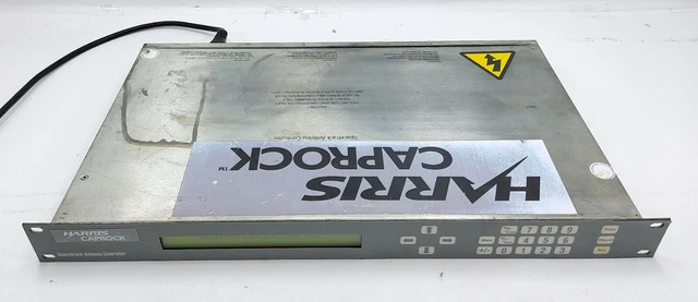 HARRIS CAPROCK 4000 BDU Spacetrack Antenna Controller 3932 £242.55 ...