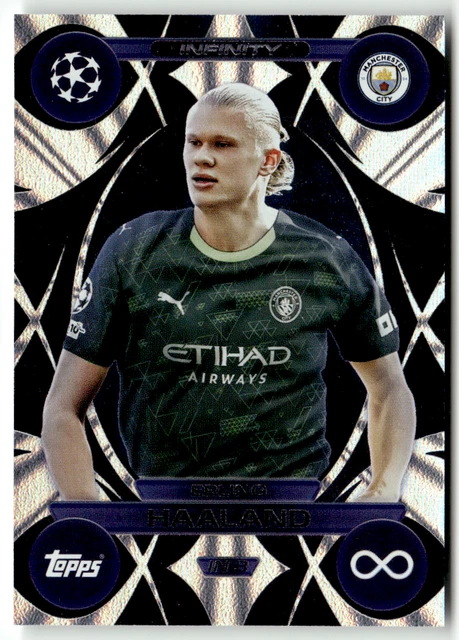 TOPPS MATCH ATTAX CL 2025-26 IN 3 Erling Haaland Infinity £13.12 ...
