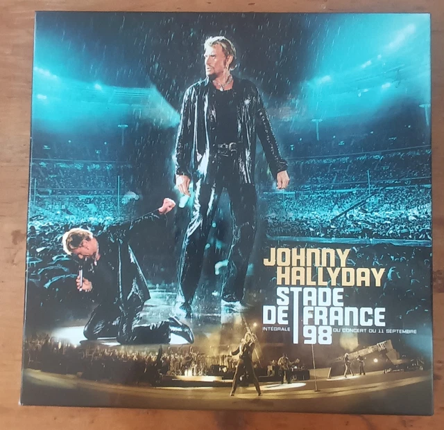 VINYLE JOHNNY HALLYDAY - Stade de France 98 - Édition Limitée 20e ...