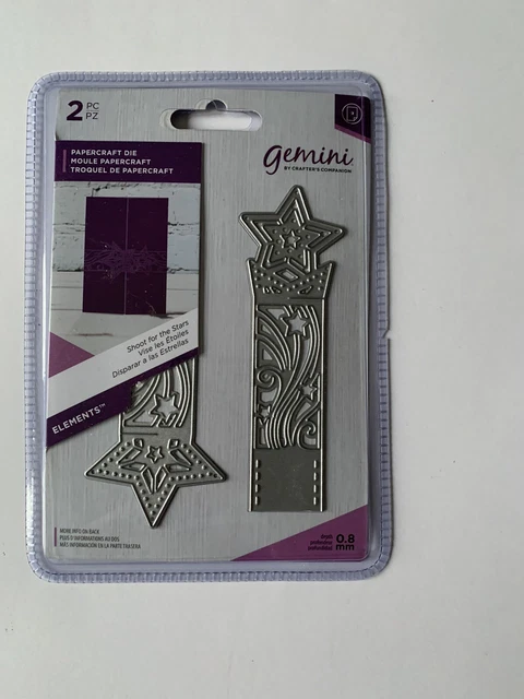 GEMINI PAPERCRAFT DIE - Shoot for the Stars (2 pieces) £4.00 - PicClick UK