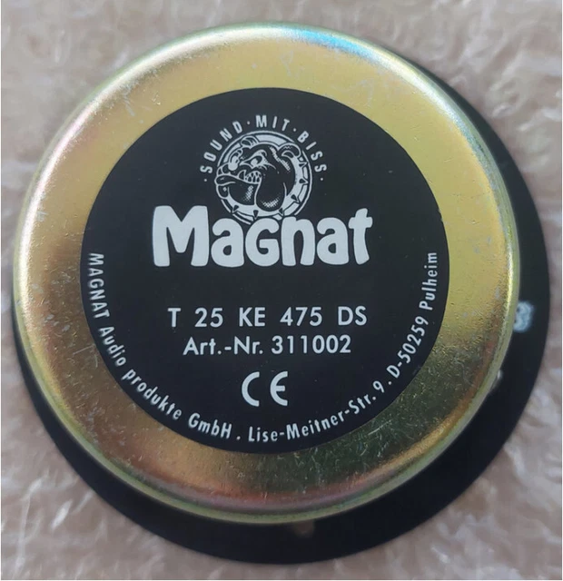 MAGNAT HOCHTÖNER FÜR Vector Baureihe T 25 KE 475 DS Art.-Nr. 311002 EUR ...