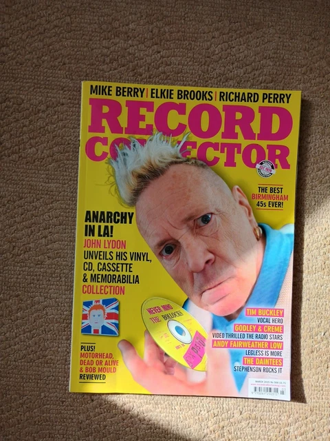RECORD COLLECTOR MARCH 2025 - John Lydon, Tim Buckley, Godley & Creme £ ...
