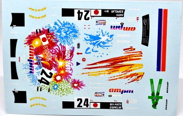 DECAL 1/43 Wr Autoexe Lmp02 #24 Le Mans 2002 Tbe EUR 5,00 - PicClick FR