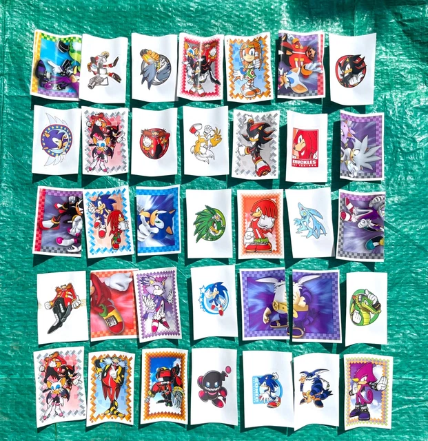 SEGA SONIC THE Hedgehog Sticker Album Stickers £9.99 - PicClick UK