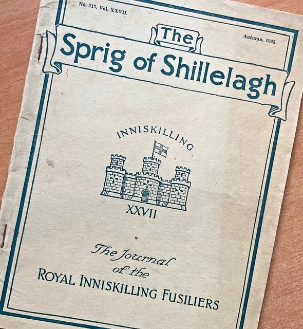 BRITISH ARMY ROYAL INNISKILLING FUSILIERS JOURNAL: The Sprig of ...