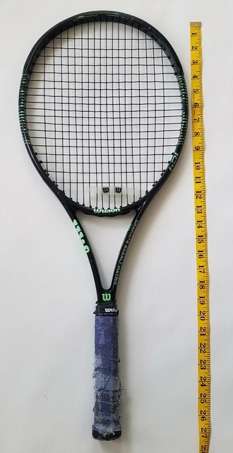 WILSON BLADE 104 Graphite Basalt Matrix Tennis Racket 4 3/8 grip $110. ...