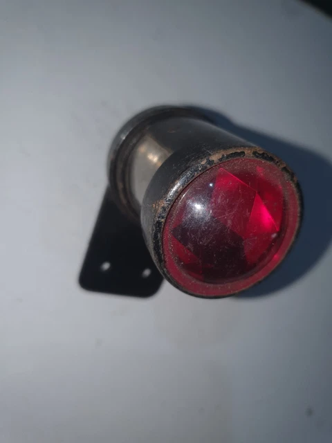 VINTAGE REAR LIGHT Bsa Triumph Norton Ariel Matchless Panther Sunbeam ...
