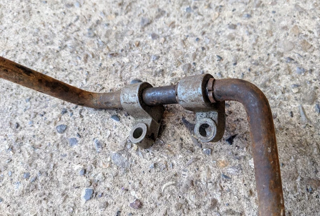 MORRIS MINOR THROTTLE Accelerator Pedal Assembly traveller van pickup ...