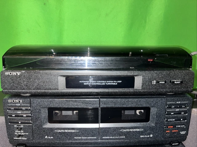 VINTAGE SONY LBT-D209 Stereo Hifi System HTC-d209 Ps-lx52p Needs Ribbon Cable £100.00 - PicClick UK