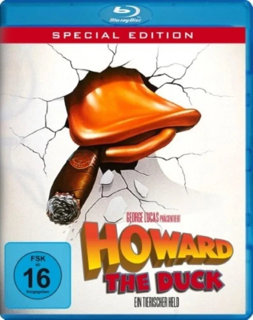 HOWARD THE DUCK - EIN TIERISCH (Blu-ray) Lea Thompson Jeffrey Jones Tim ...