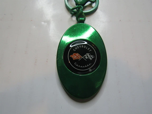 1950'S 1960'S CHEVROLET CORVETTE FLAGS LOGO EMBLEM KEYCHAIN KEYRING ...