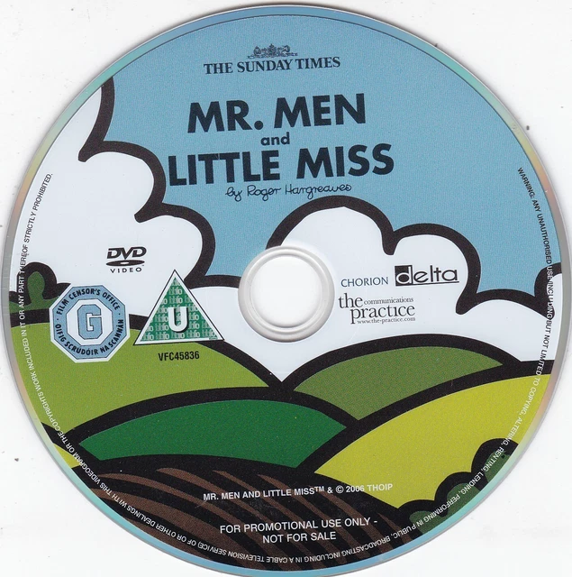 MR. MEN AND LITTLE MISS Six Exclusive Episodes ( THE SUNDAY TIMES ...