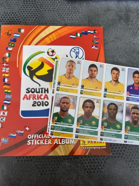ALBUM PANINI FIFA World Cup South Africa 2010 Complet + Update Set EUR ...