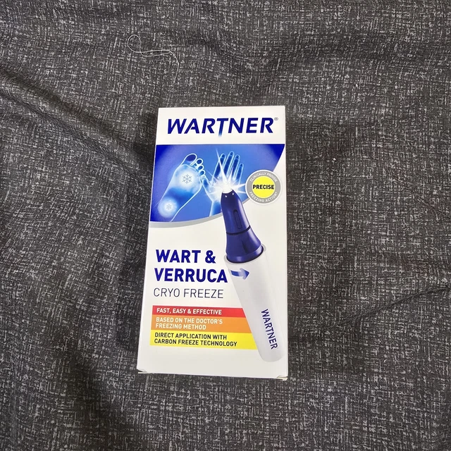 WARTNER-CRYO FREEZE EFFECTIVE Removal Warts & Verrucas New Sealed 14ML ...