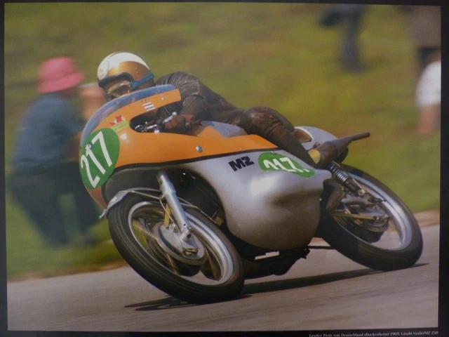 LASZLO SZABO MZ 250cc Classic Motorcycle Racing Grand Prix GP n Mike ...