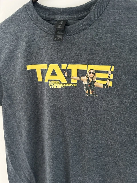 TATE MCRAE 2025 Miss Possessive Tour T-Shirt- Youth Medium Gray Brand ...