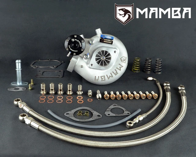 MAMBA GTX BILLET Bolt-On Turbo FIT Silvia SR20DET S14 S15 TD05H-GT3076 ...