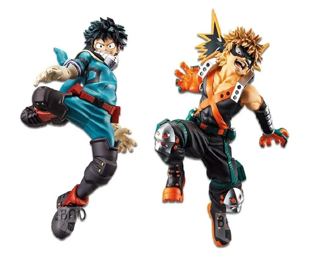 MY HERO ACADEMIA King of Artist Izuku Midoriya + Katsuki Bakugo Set ...