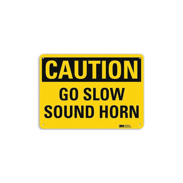 LYLE U4-1341-RA_10X7 REFLECTIVE Lift Truck Sign,7x10in,Plastc 35JR21 ...