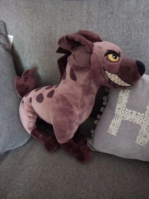 DISNEY STORE STAMPED lion king lion guard hyena Janja Soft Cuddly Toy ...