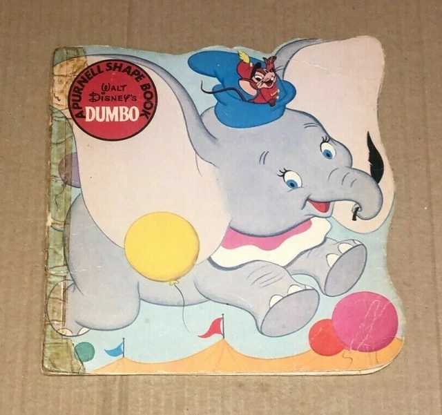 RARE VINTAGE GOLDEN Shape Book Purnell Walt Disney's Dumbo 1973 EUR 4 ... RARE VINTAGE GOLDEN Shape Book Purnell Walt Disney's Dumbo 1973 EUR 4 ...