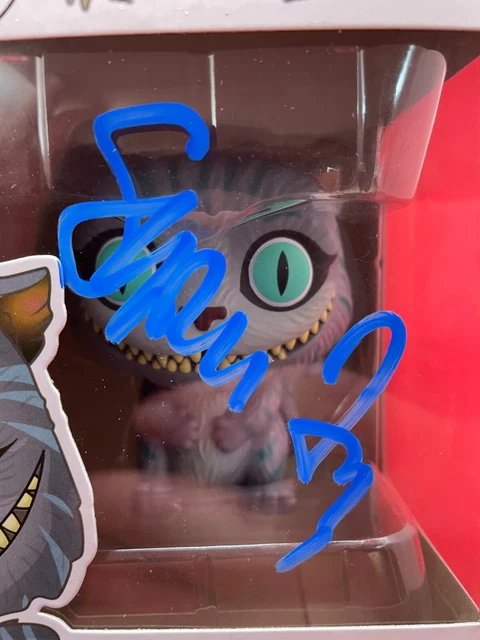Stephen Fry Signed Autogramm Funko Pop Cheshire Cat In Person Autograph Acoa Eur 29999