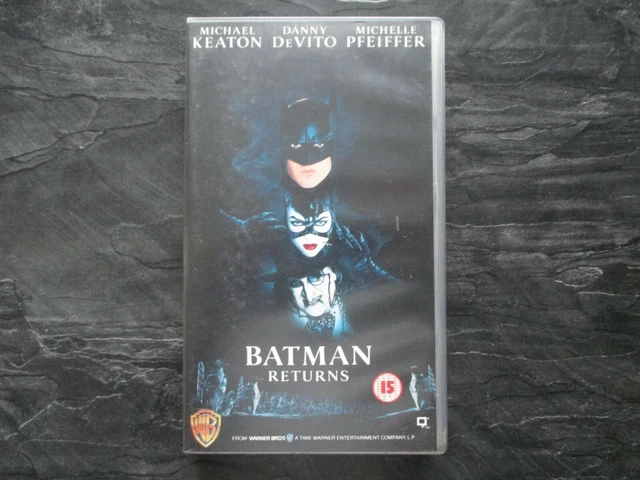 BATMAN RETURNS VHS Original Warner Vhs Video Not Big Box Vhs Ex Rental ...