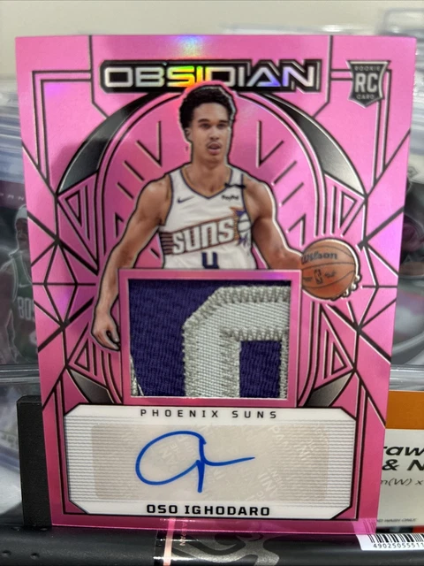 OSO IGHODARO 2025 Panini Obsidian Basketball Patch Auto 04/49 $55.00 ...