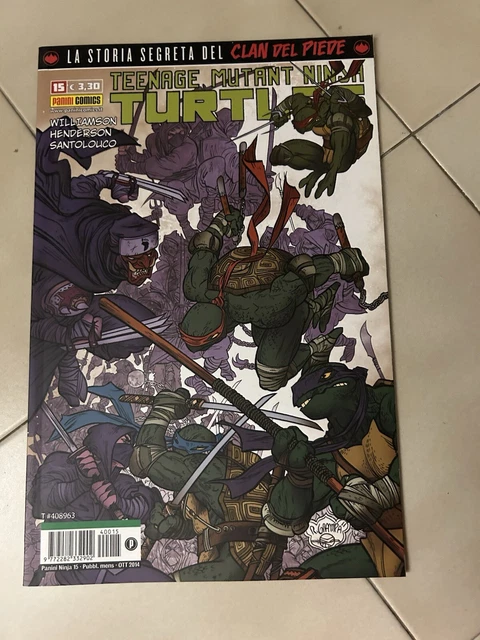 PANINI COMICS TEENAGE Mutant Ninja Turtles 15 Raccomandata Gratis! EUR ...