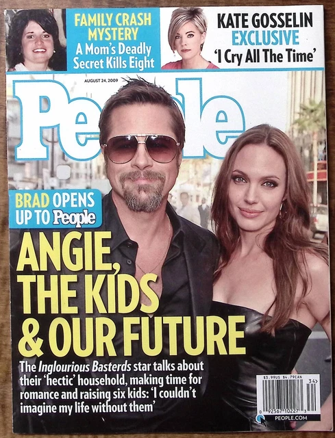 PEOPLE MAGAZINE 8/24/2009 Brad Pitt Angielina Jolie Paula Abdul More ...