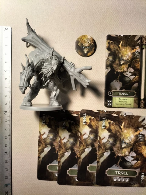 TROLL MINIATURE+CARD+DASHBOARD/VIKING/MYTHIC BATTLES Ragnarok/G320 EUR ...
