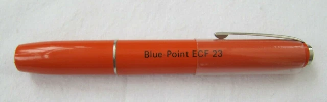 BLUE POINT PEN Torch. ECF 23. Orange Case. New in Box. £4.00 - PicClick UK