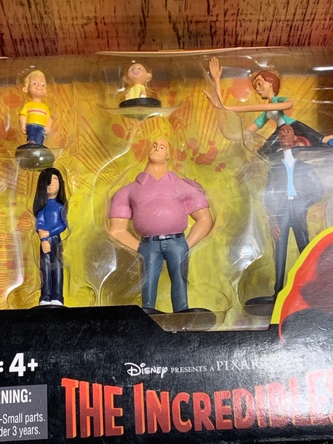 DISNEY 2003 THE INCREDIBLES FAMILY Bob Helen Dash Violet Jack Jack ...