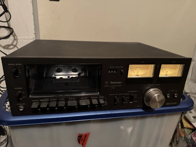 TECHNICS RS 615 US Cassetten-Deck Tapedeck Kassetten läuft Technics EUR ...