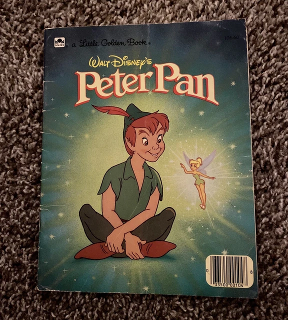 WALT DISNEY'S PETER PAN- A Little Golden Book (1989) £4.44 - PicClick UK