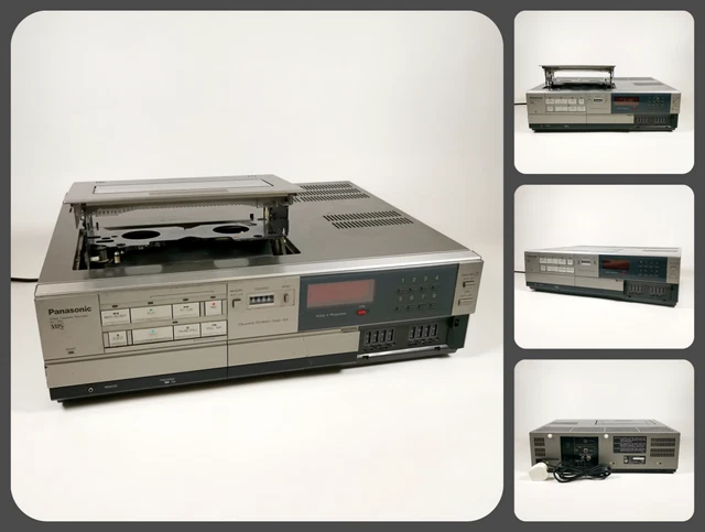 PANASONIC NV-366 | Vintage Toploader VCR VHS Video Cassette Player ...