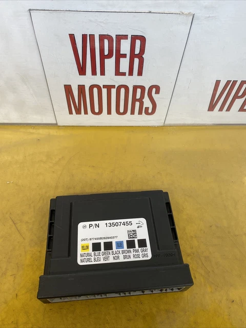 VAUXHALL ASTRA GTC Body Control Module BCM ECU 13507455 2010-2015 Ref84 ...