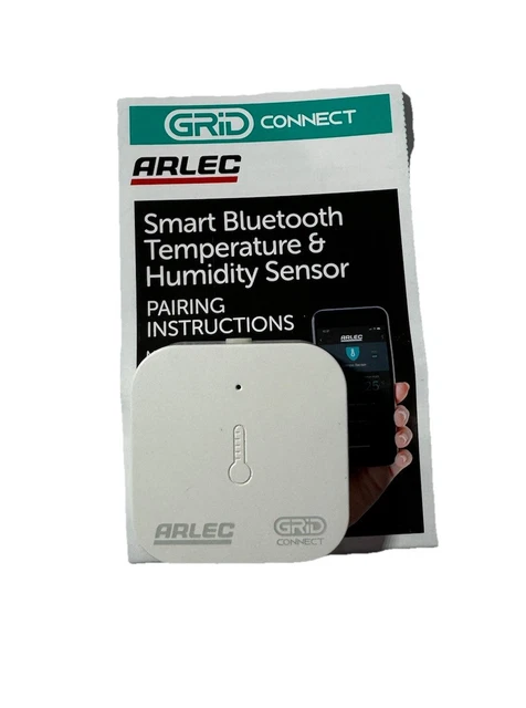 [4X] ARLEC GRID Connect Smart Bluetooth Temp & Humidity Sensor SGS03HA ...