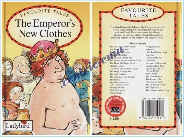 LADYBIRD BOOK FAVOURITE Tales : The Emperor's New Clothes : Hc : Vgc ...