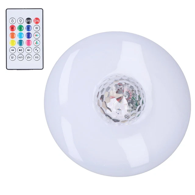 LED PROJECTION LIGHT Lamp Dynamic Ripple Effect E27 RGB Remote TPG £20. ...