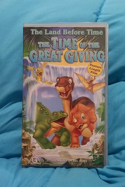 THE LAND BEFORE Time III The Time Of The Great Giving Vhs 1995 $19.90 ...