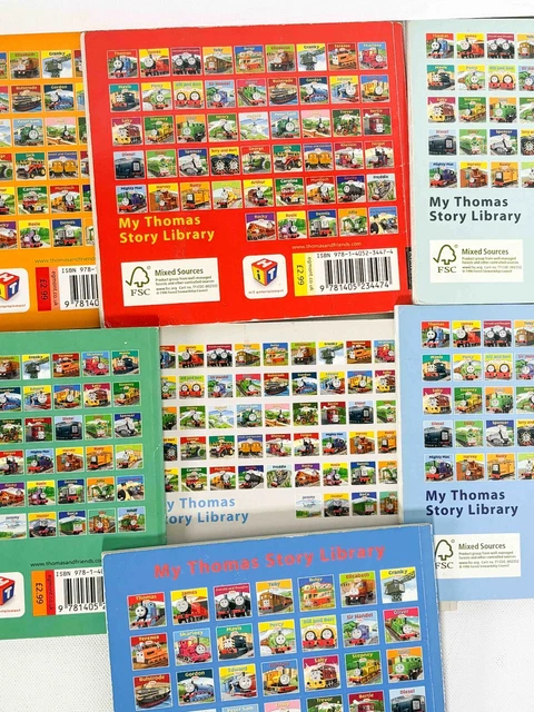 THOMAS THE TANK Engine & Friends | Egmont Paperbacks | Bundle x 7 £7.95 ...