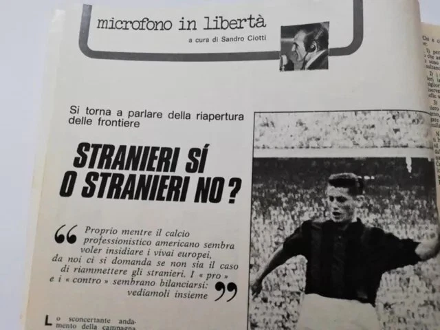 JUAN ALBERTO SCHIAFFINO José Altafini Stranieri Si O Stranieri No? 1975 ...